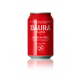 Damm Daura Gluten Free Beer 24 x 330ml Cans