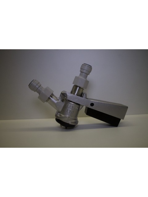 Keg Coupler D Type (Complete With 3/8" JG Fittings)